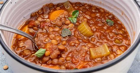 Easy Greek Lentil Soup Fakes Scrummy Lane