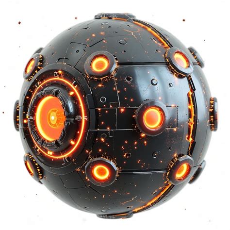 Magnificent Photon Particle Prowler Isolated On White Background