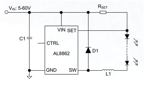 Adjustable Step Down DC DC Constant Current Control An LED Controller From Diodes Incorporated