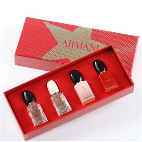 น้ำหอม Giorgio Armani Si Mini Set Edp Edt เซ็ต4ขวด 7ml4 น้ำหอมมินิ