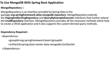 Mongodbpptx Databases Computer Software And Applications
