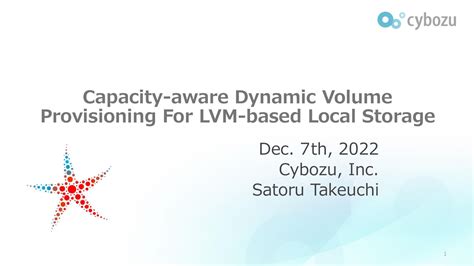 Capacity Aware Dynamic Volume Provisioning For Lvm Based Local Storage