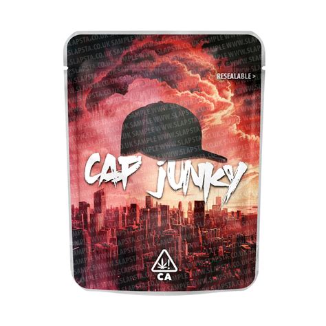 Cap Junky Mylar Pouches Pre Labeled Slapsta