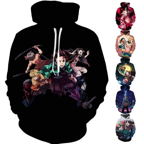 Buy 3d Anime Hoodies Cool Print Hooded Hoodies Unisex Funny Sweatshirts