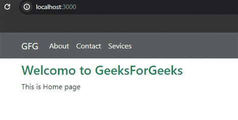 how to add navbar to all pages in nextjs geeksforgeeks