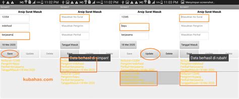 CRUD Firebase App Inventor Kodular Kubahas