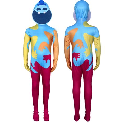 Poppy Playtime Doey The Doughman Costume Bodysuit Mask Doey Doughman