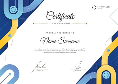 Premium Vector Certificate Frame
