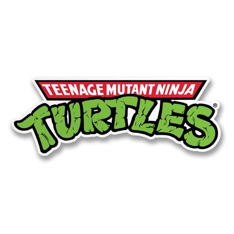 Tmnt Logo Sticker Mighty Underground