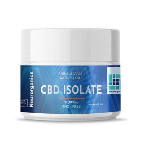 Cbd Isolate Powder 10000 Mg Neurorganics