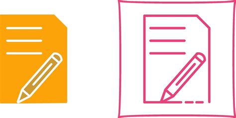 Document Edit Icon Design 43127592 Vector Art At Vecteezy