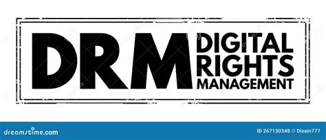 Drm Digital Rights Management Set Of Access Control Technologies For