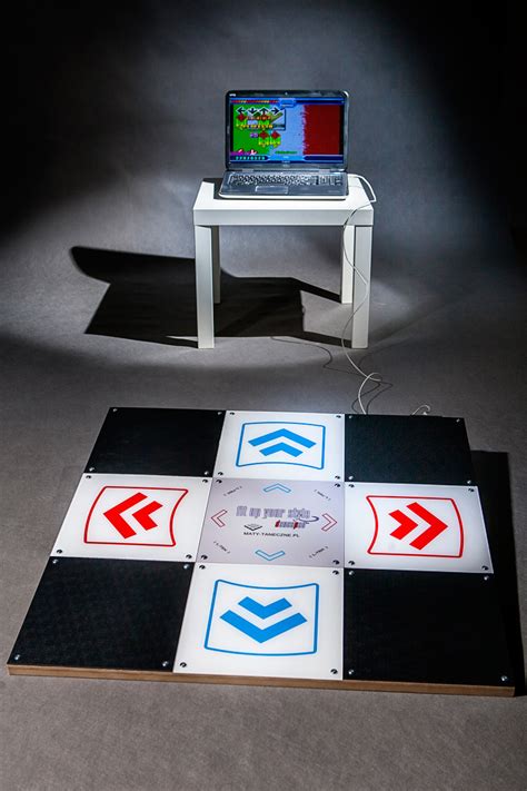 Dance Mat DDR USB White Dance Mats L TEK