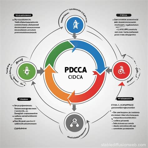 Pdca Process Cycle Diagram Stable Diffusion Online