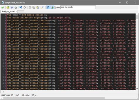 Blender Addon Export Gamemaker 3d Model Script Martin Crownover