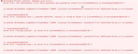 Angular Using The Primeng Calendar To Input Data In A Database Stack Overflow