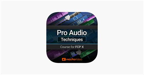 ‎pro Audio Course For Fcp X On The App Store