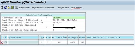 Qrfc With Outbound Queue And Inbound Queue Between Two Different Sap Systems One Luw For