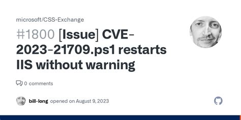 [issue] cve 2023 21709 ps1 restarts iis without warning · issue 1800