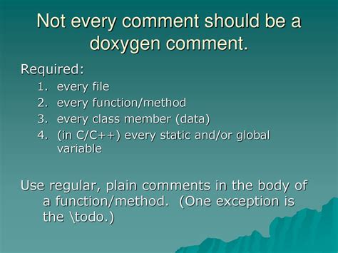 A Brief Introduction To Doxygen Ppt Download