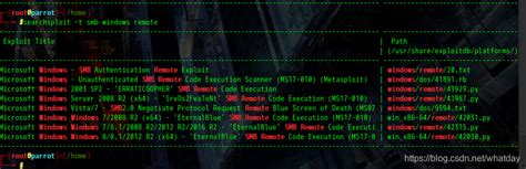 searchsploit漏洞查找工具使用指南 exploit 离线工具 exploitdb searchsploit安装 csdn博客