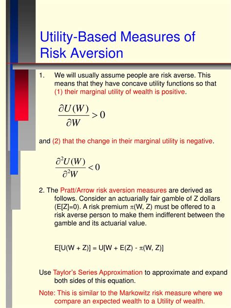 PPT Utility Theory Risk Aversion And Stochastic Dominance PowerPoint Presentation ID 3272154