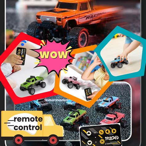Mini Rc Monster Truck Mini Rc Monster Truck Usbc Rechargeable Underflow 164 Scale Monster