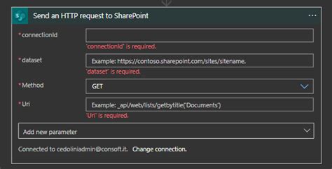 issue with sharepoint connector actions microsoft qanda