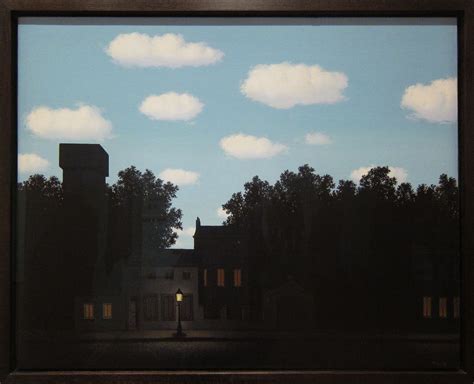 René Magritte The Empire Of Light Ii 1950 Moma Magritte Paintings