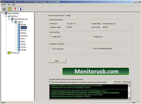 Monitor USB Main Window Monitor Usb Monitor USB Software Specially Designed And Developed For