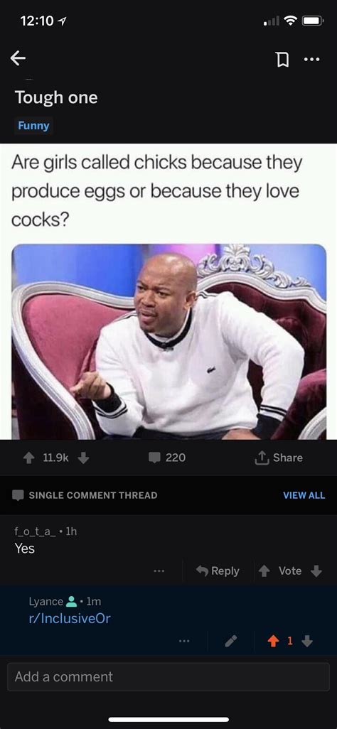 there is only one possible answer r inclusiveor