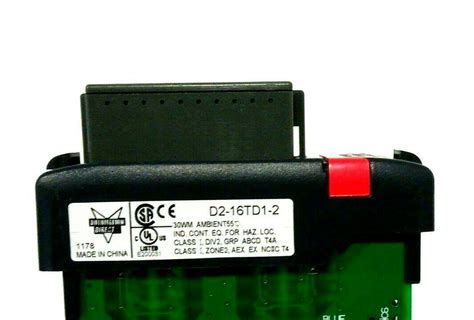 USED AUTOMATION DIRECT D2 16TD1 2 OUTPUT MODULE D216TD12 SB Industrial Supply Inc