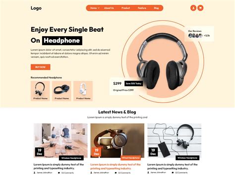 Ecommerce Landing Page User Friendly And Visually Appealing Wordpress Theme