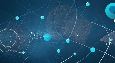 Neural Network 3d Illustration Big Data And Cybersecurity Data Stream Global Database And