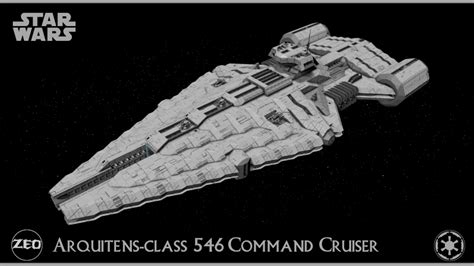 Arquitens Class 546 Command Cruiser Star Wars For Space Engineers