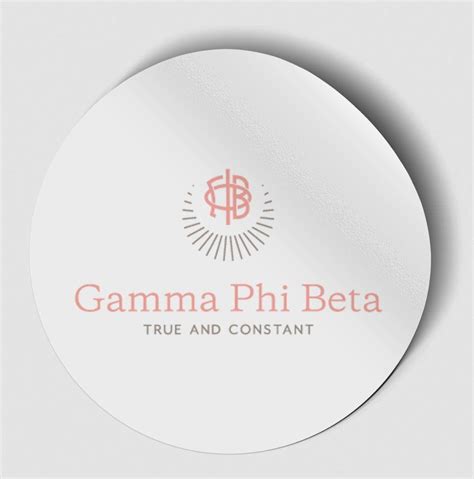 Gamma Beta Phi Logo