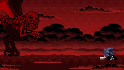 Red Vs Lord X Nes Godzilla Creepypasta Vs Sonic Pc Port Sprite Art
