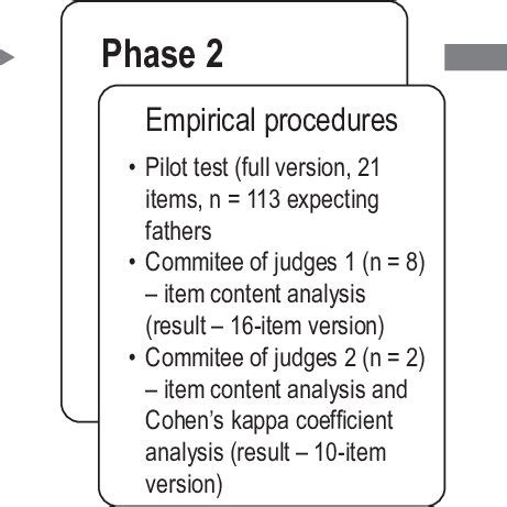 Phases Corresponding To The Development And Validation Of The Male Download Scientific Diagram