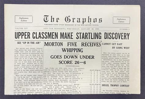 The Graphos 1940s The Eagle Online