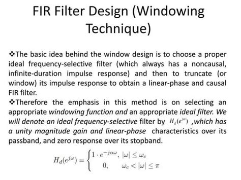 Computing Dft Using Matrix Method Ppt