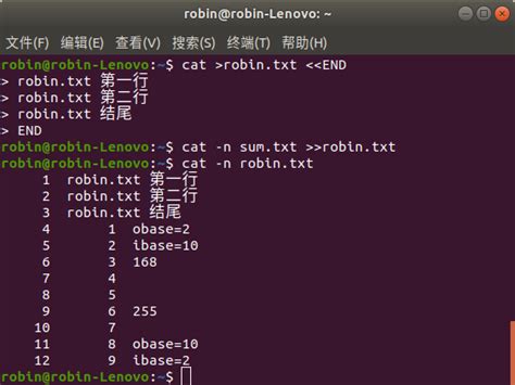 linux cat命令的作用 linux命令cat使用详解 csdn博客