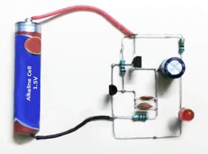 Single Flashing Led Circuit