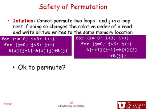 L4 Memory Hierarchy Optimization II Locality And Data Placement Cont CS6963 L4 Memory