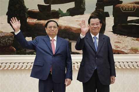 Update ៖ សម្ដេចតេជោ ហ៊ុន សែន អញ្ជើញទទួលស្វាគមន៍នាយករដ្ឋមន្ត្រីវៀតណាម