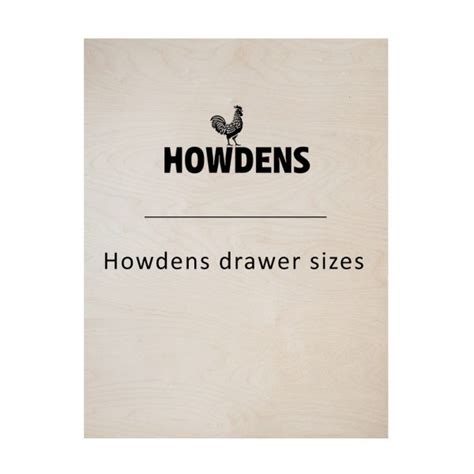 Howdens Drawer Sizes Dress Kitchens