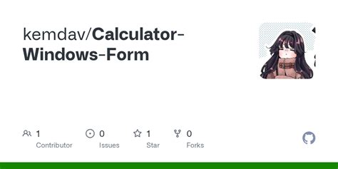 Github Insanecoder123calculator Windows Form