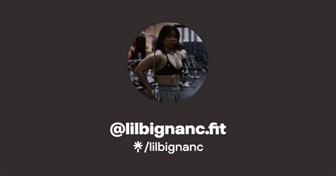 Lilbignanc Fit Instagram Tiktok Twitch Linktree