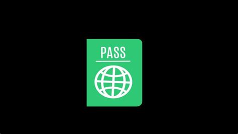 Passport Animation Stock Video Footage For Free Download