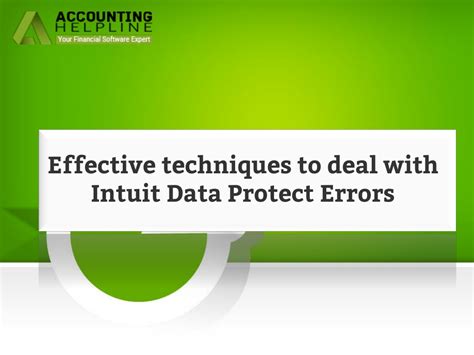 Ppt Lets Effectively Remove Intuit Data Protect Errors Powerpoint