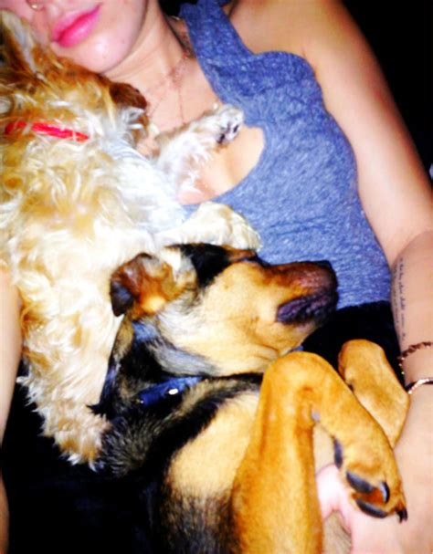 Mileycyrusposesanimals